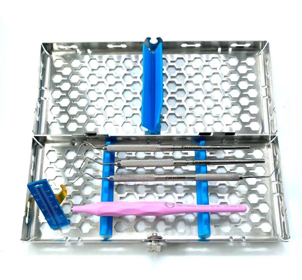 Kit Endodontic cu 6 instrumente si caseta - Hdental Store