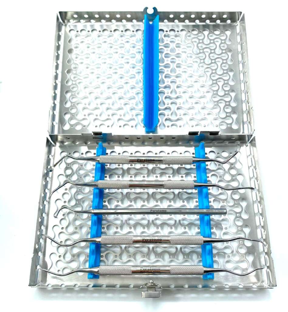 Kit sinus lift cu 5 instrumente si caseta - Hdental Store